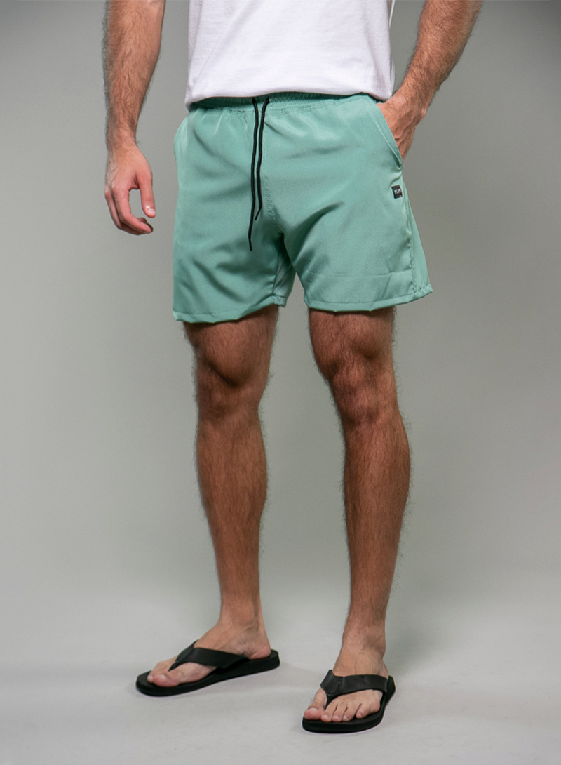 Bermuda Short Tactel Masculino Verde Blühen