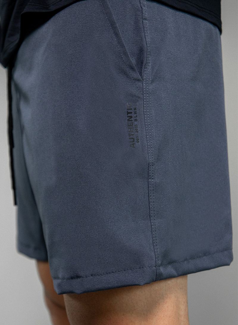 Bermuda Short Tactel Masculino Chumbo Authentic Blühen