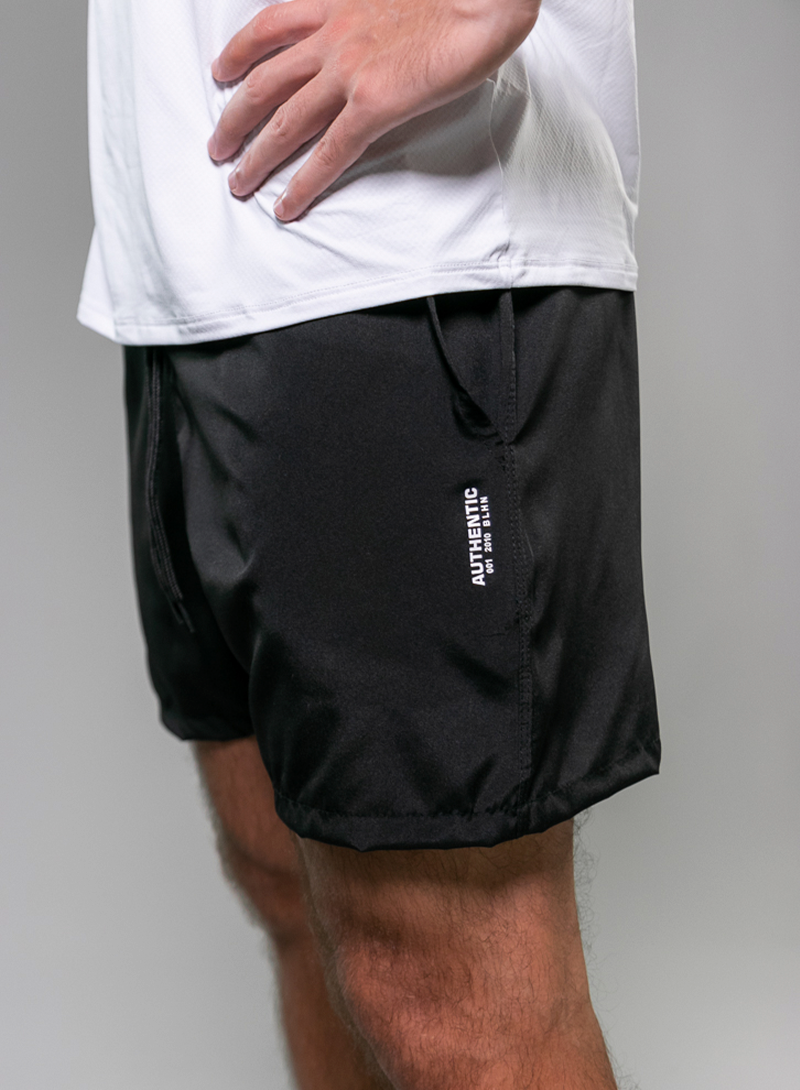 Bermuda Short Tactel Masculino Preto Authentic Blühen